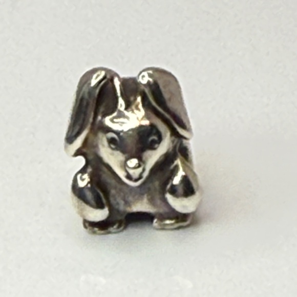 Pandora | Jewelry | Retired Pandora Sterling Silver Bunny Charm ...